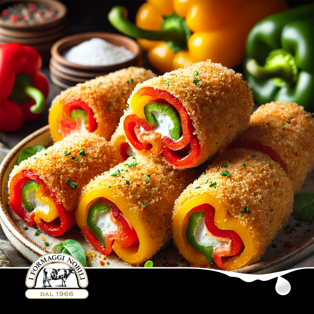 Involtini di Peperoni | Formaggi Nobili